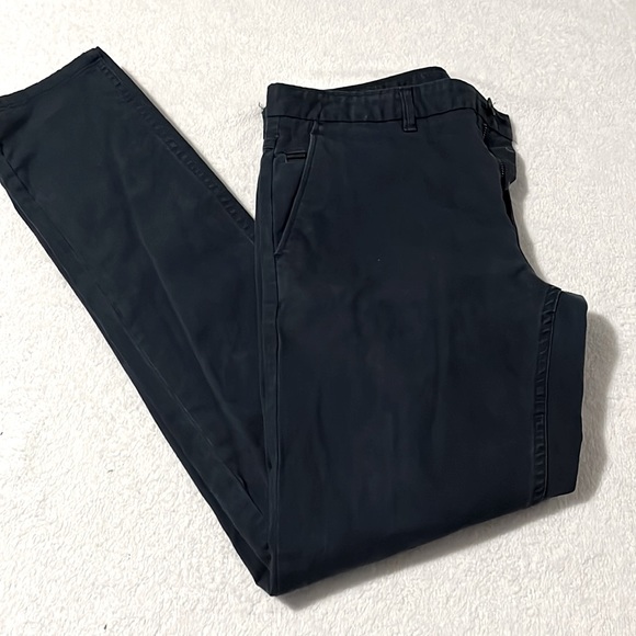 Zara | Pants | Zara Man Basic Collection Pants Sz 32 Navy Blue B3 ...